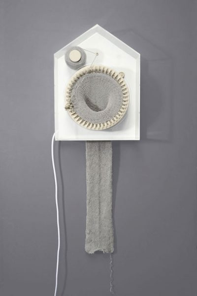 Tejer el tiempo, 365 Knitting Clock | Experimenta