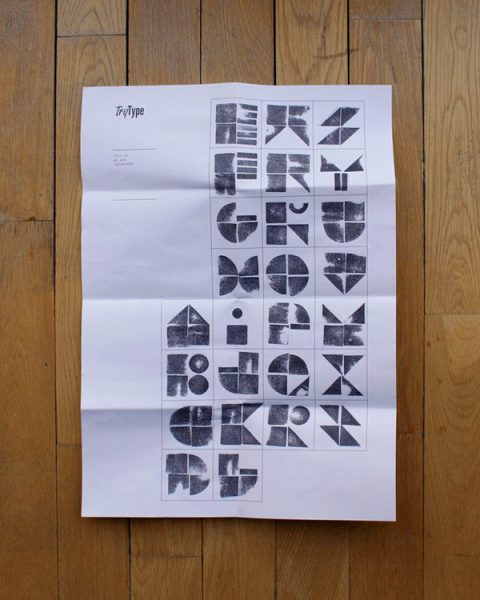 Try Type, tipografía modular de Blastto | Experimenta