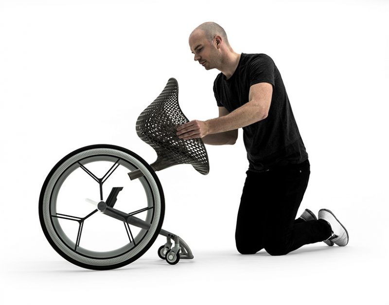 Go, la silla de ruedas impresa en 3D de Benjamin Hubert | Experimenta