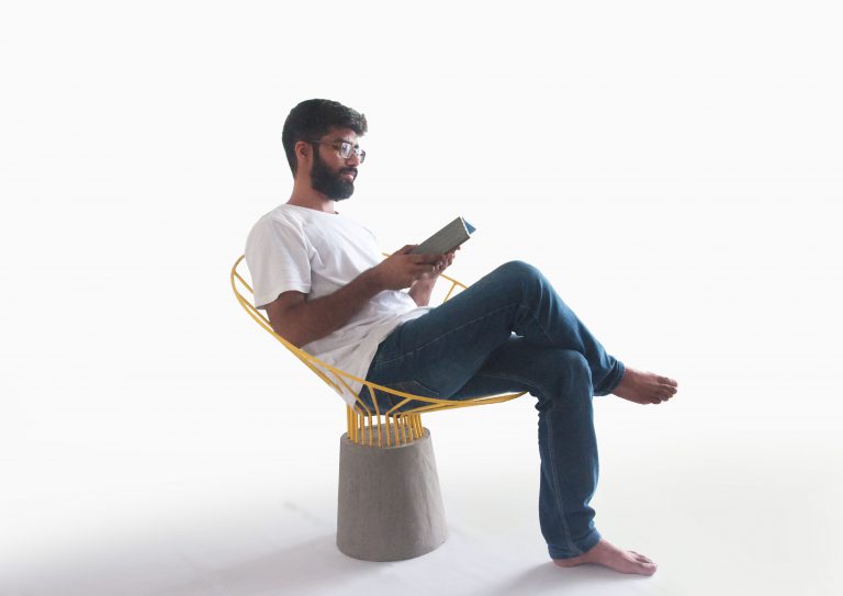 Reo Chair, la silla de acero y hormigón de Fifth Column | Experimenta