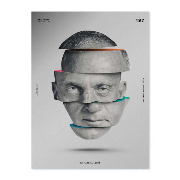 A Poster Every Day, los carteles cotidianos de Magdiel López | Experimenta
