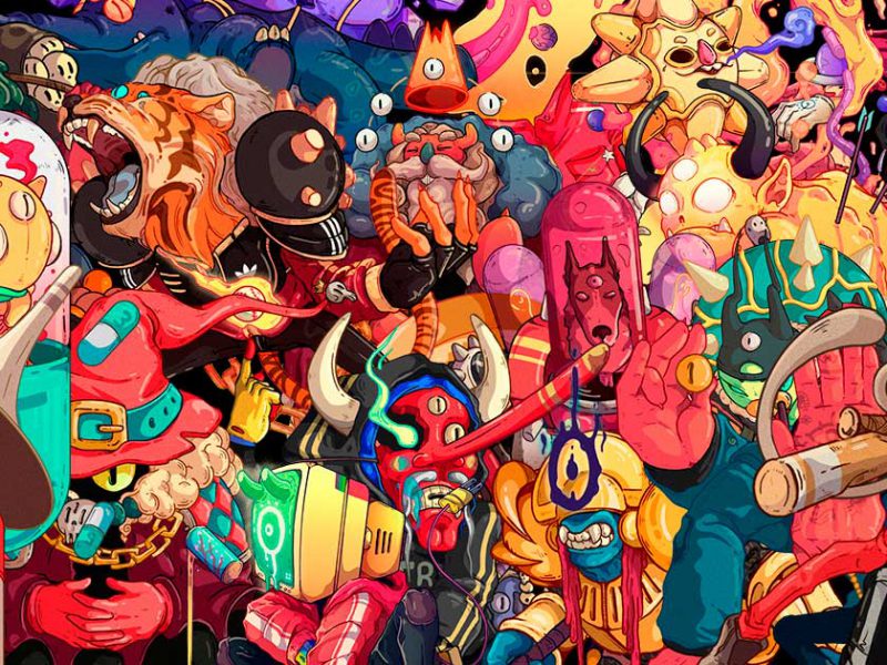 30 Days / 30 Characters, la serie diaria de ilustraciones de Nathaniel ...