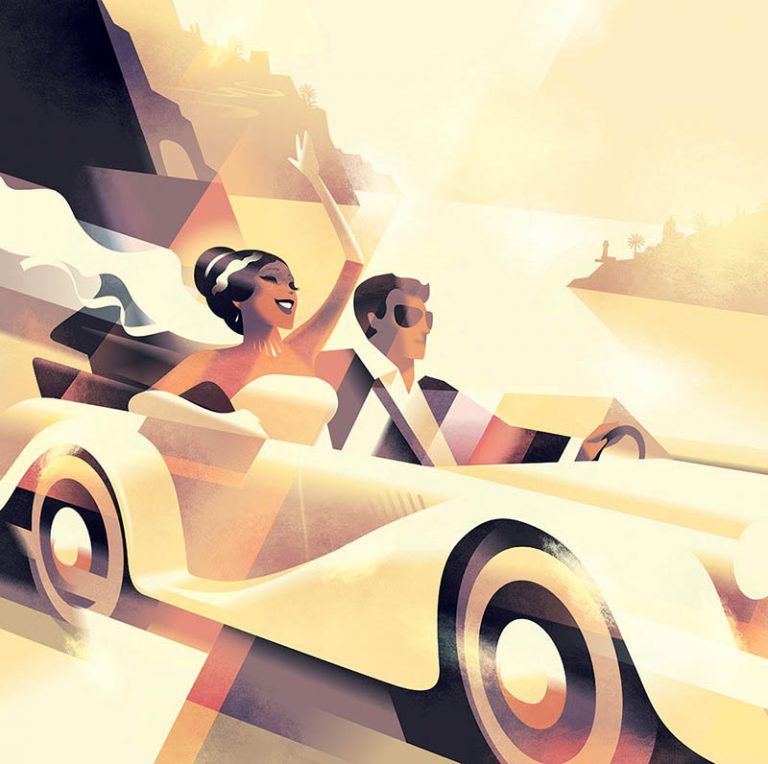 Las ilustraciones de Mads Berg: una vuelta al art decó | Experimenta