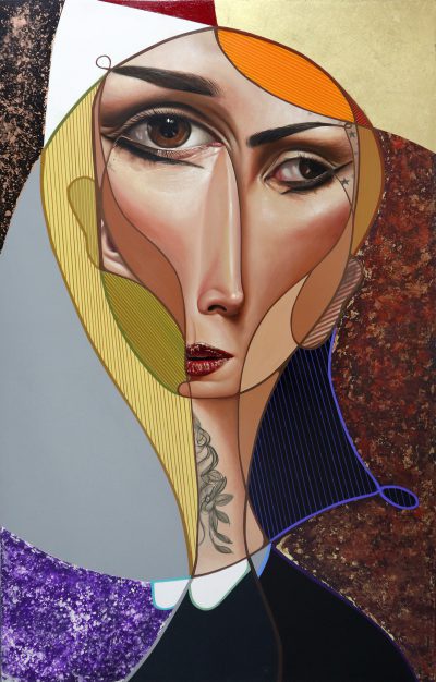 Postneocubismo, serie de pinturas de Belin. Cuando el spray y el ...