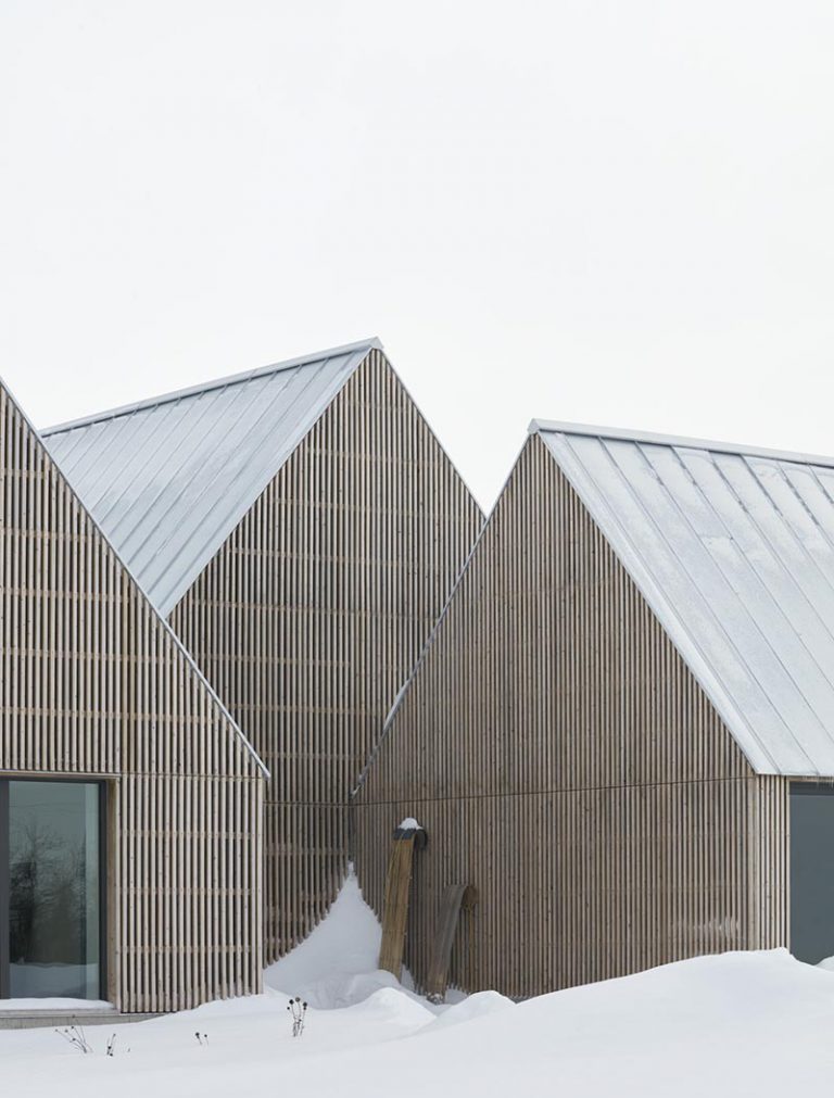 Hatley, la casa de campo de François Abbott. Formas y materiales ...