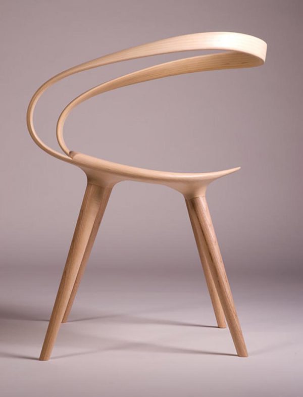 Velo Chair, la silla orgánica de Jan Waterston. Diseño artesanal ...