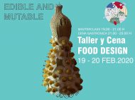 Edible and Mutable: taller y cena food design en el espacio Asf & Co de ...
