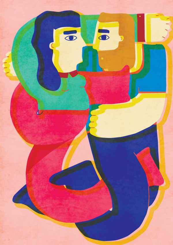 Surrealismo, color y bidimensionalidad en las ilustraciones de Andreea ...