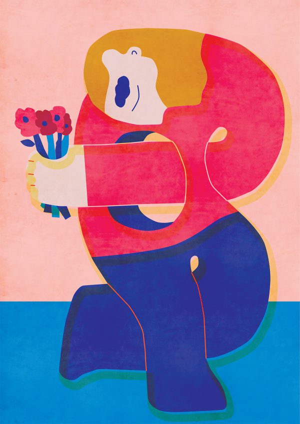 Surrealismo, color y bidimensionalidad en las ilustraciones de Andreea ...