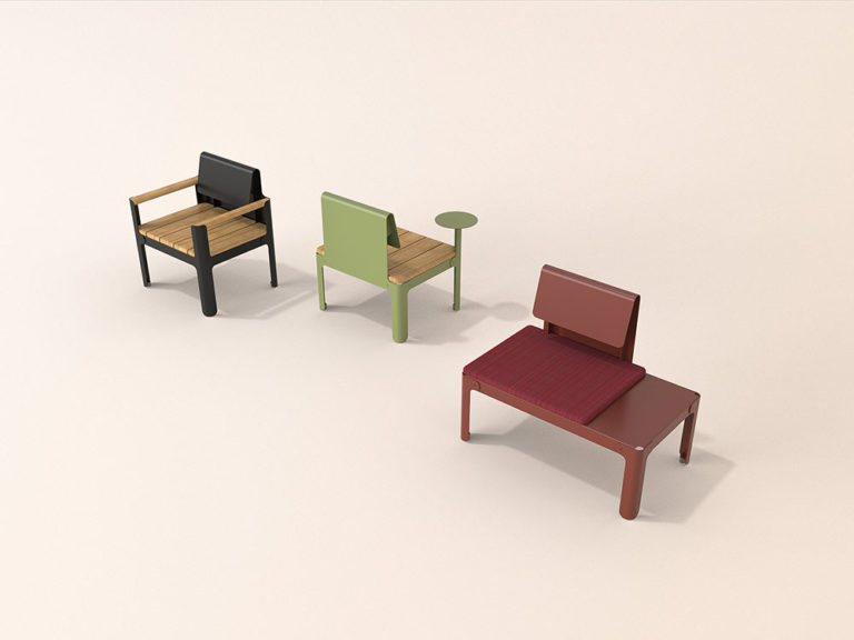 Outside Assembly presenta Podium. Mobiliario crossover australiano ...