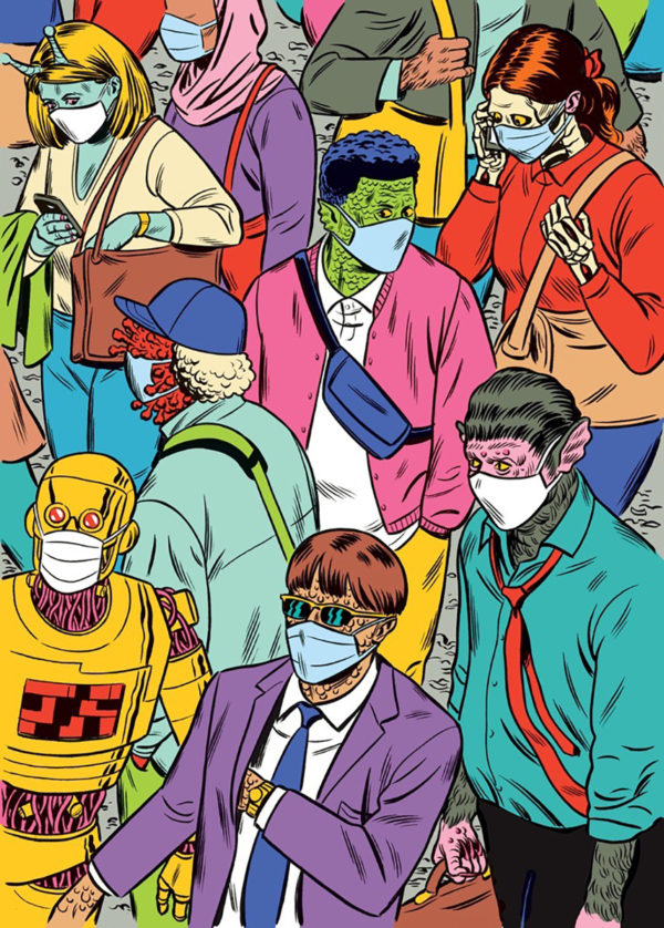 Las ilustraciones de Kristian Hammerstad. Pop, vintage, retro ...