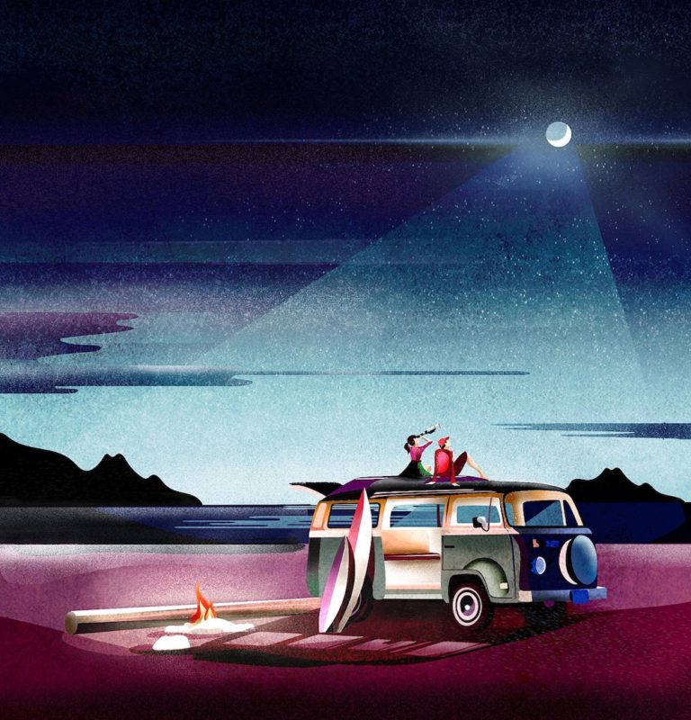 Sophie Minto y la ilustración al aire libre | Experimenta