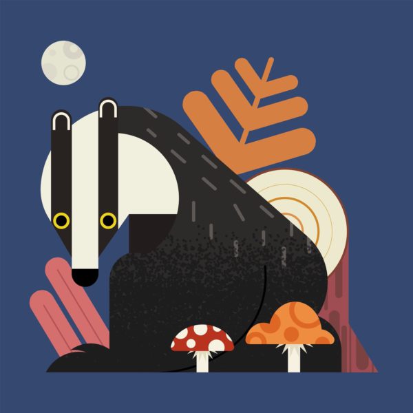 La ilustración «animalista» de George Tonks. Geometría, color y ...