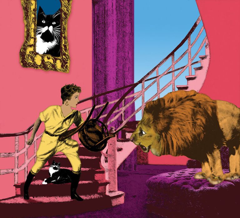 La ilustración de Pierre-Paul Pariseau. Collage en clave vintage ...