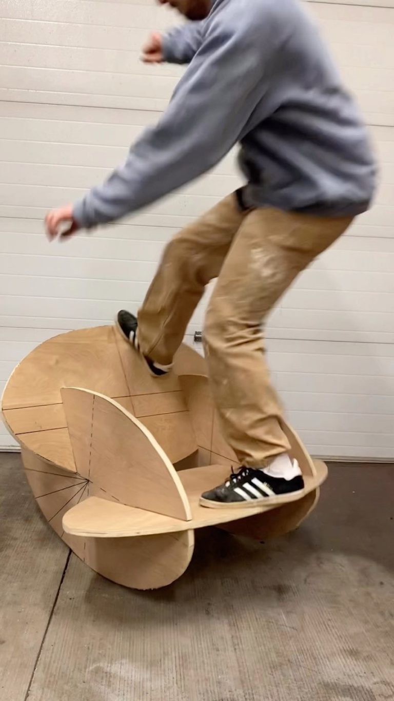 Oval Rocker, la mecedora DIY de Andrew Doxtater. Ingeniosa, inspiradora ...