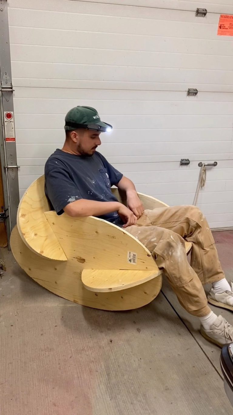 Oval Rocker, la mecedora DIY de Andrew Doxtater. Ingeniosa, inspiradora ...