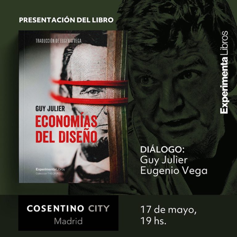 Presentación del libro de Guy Julier, Economías del Diseño, en ...