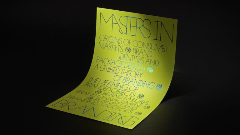 Jones Knowles Ritchie actualiza la imagen del Máster en Branding de la ...