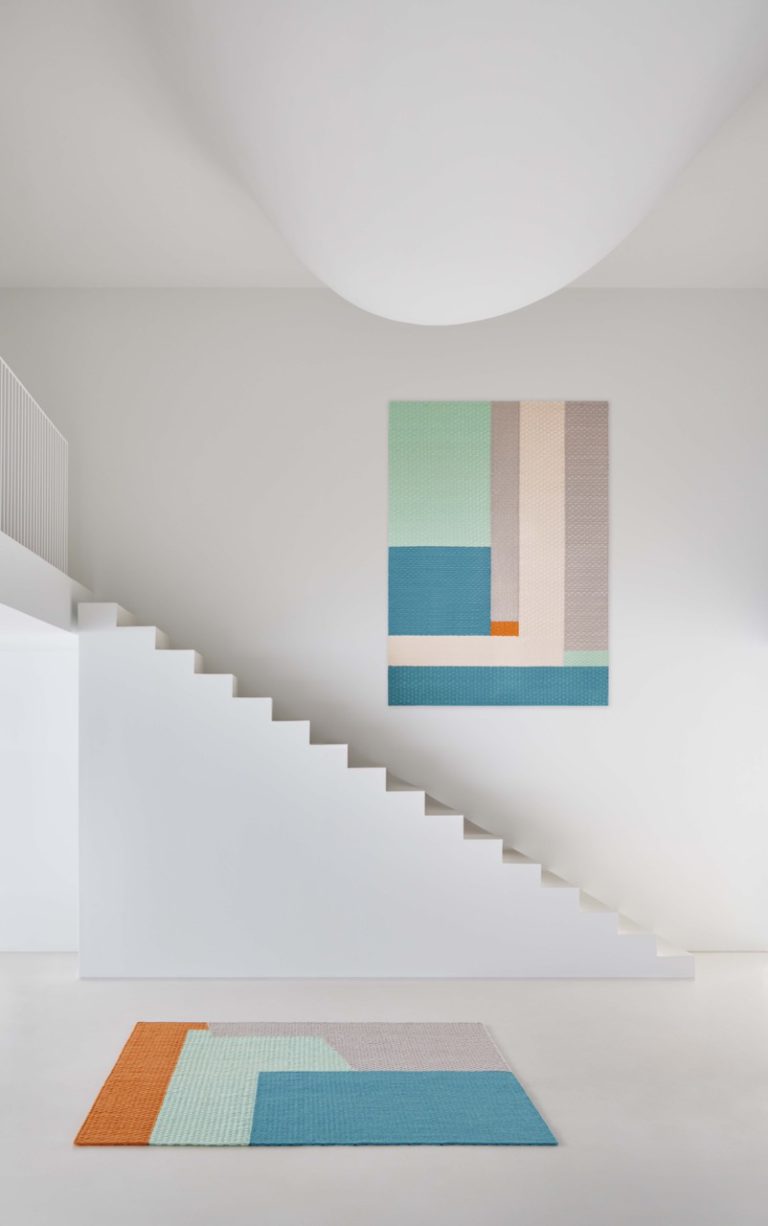 Weave: lana, geometría y color en las alfombras de Helena Rohner para GAN | Experimenta