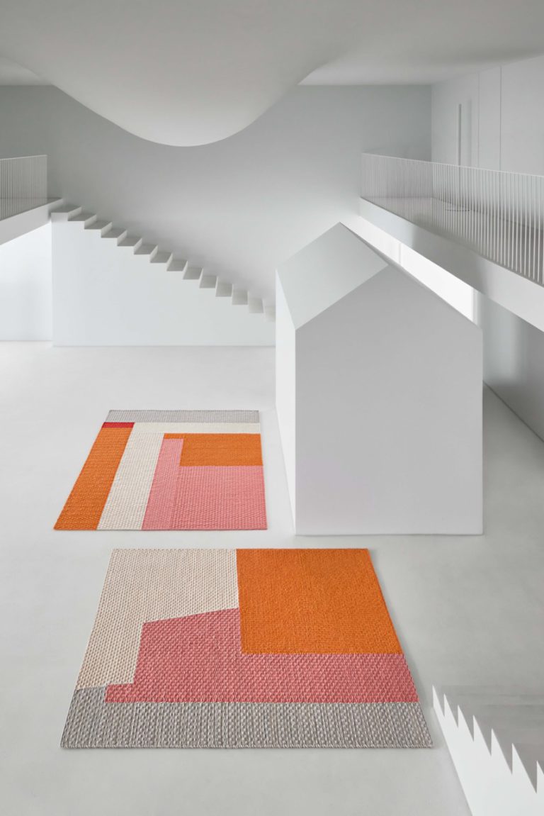 Weave: lana, geometría y color en las alfombras de Helena Rohner para GAN | Experimenta